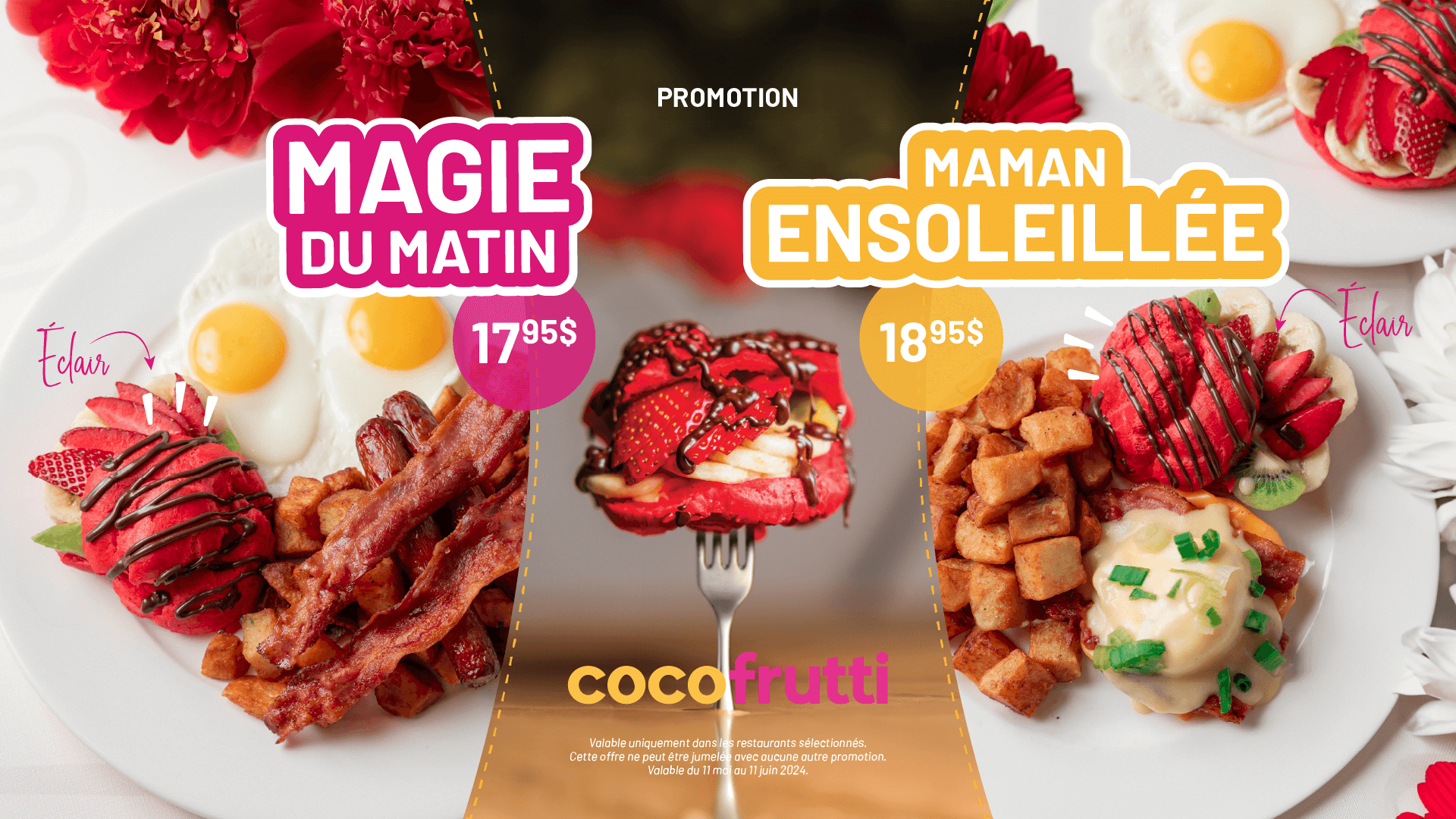 Coco Frutti - Fraîcheur matinale - Déjeuner & Dîner